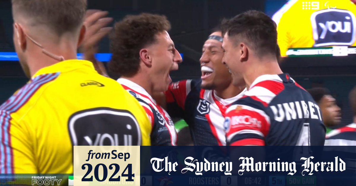 Video: Marky Mark's perfect start to NRL career